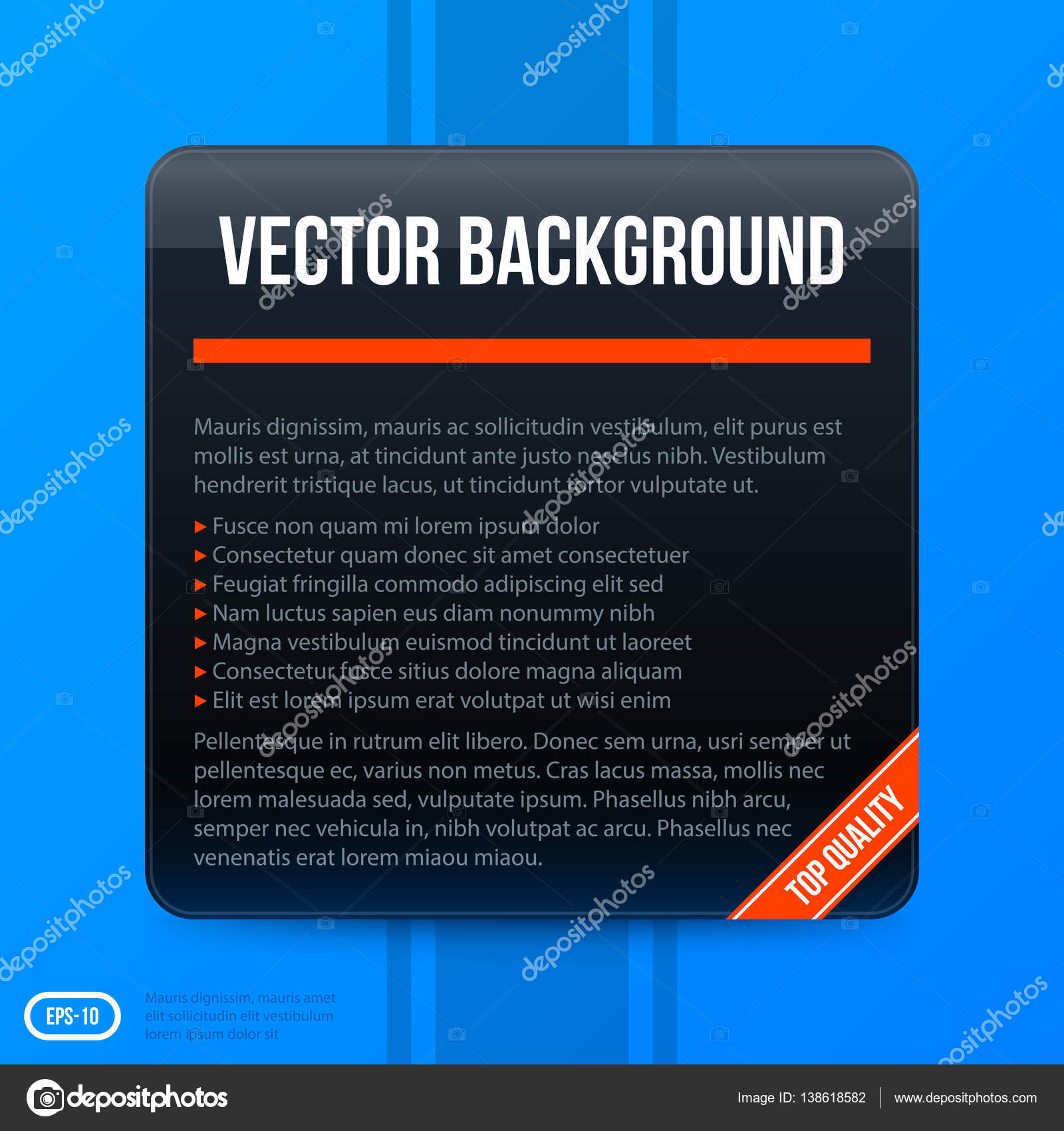 Corporate business text background template. Useful for presentations ...