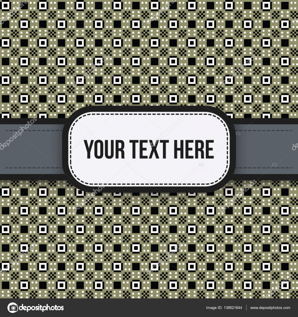 Text background with colorful pixelated pattern. Useful for ...