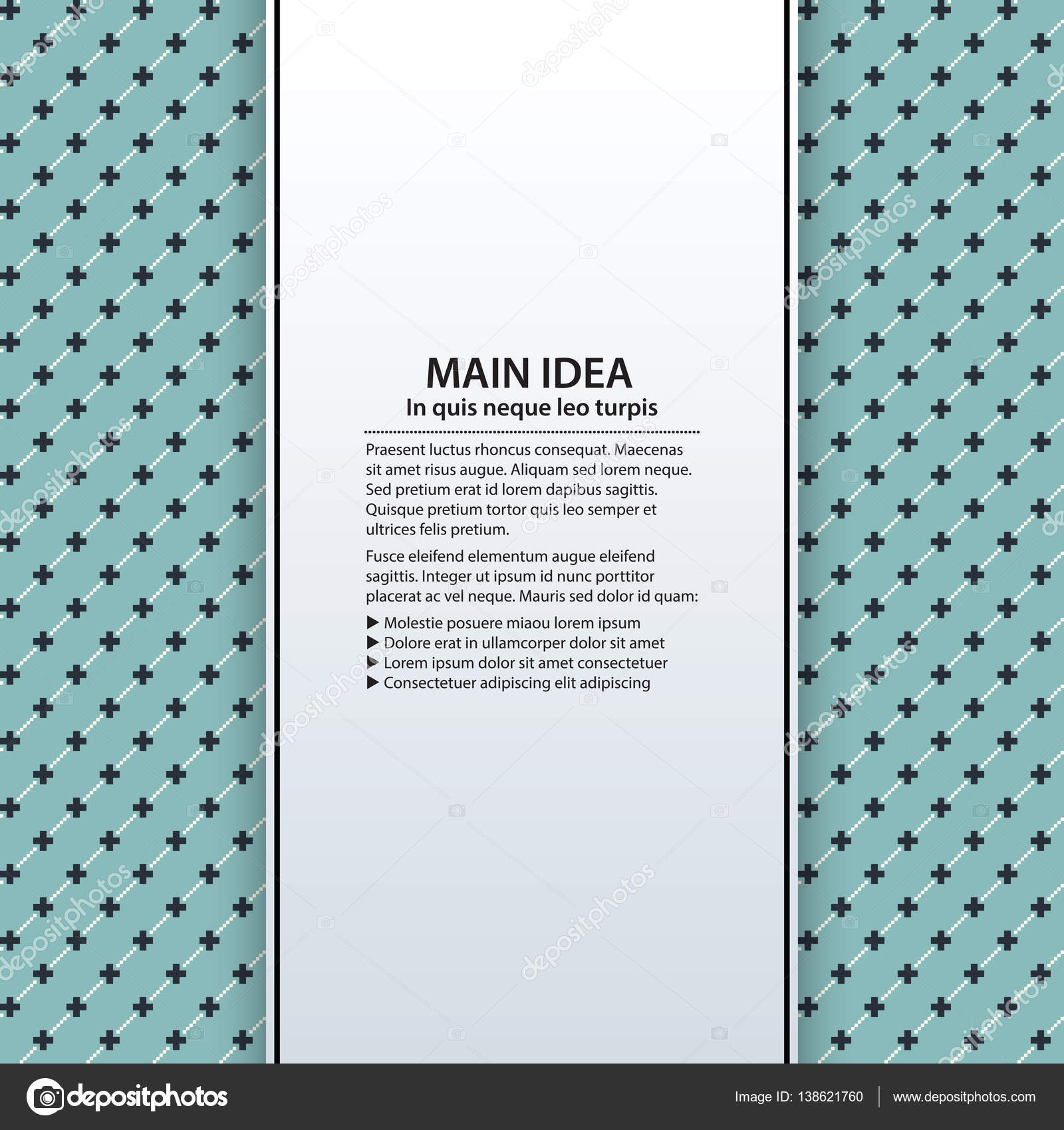 Text background with colorful pixelated pattern. Useful for ...