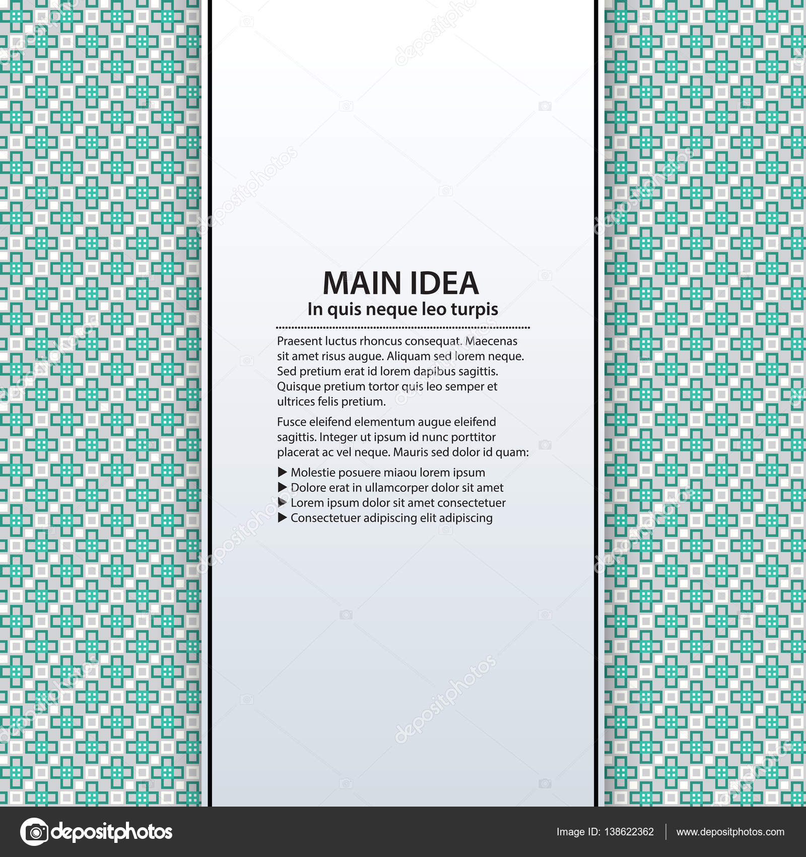 Text background with colorful pixelated pattern. Useful for ...