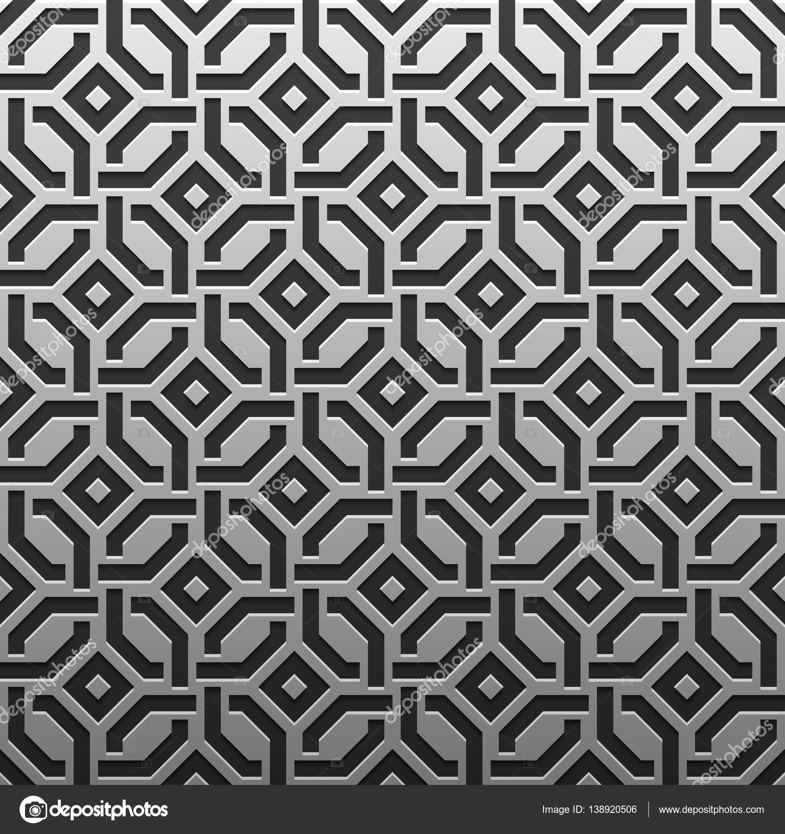 Silver/platinum metallic background with geometric pattern. Elegant ...