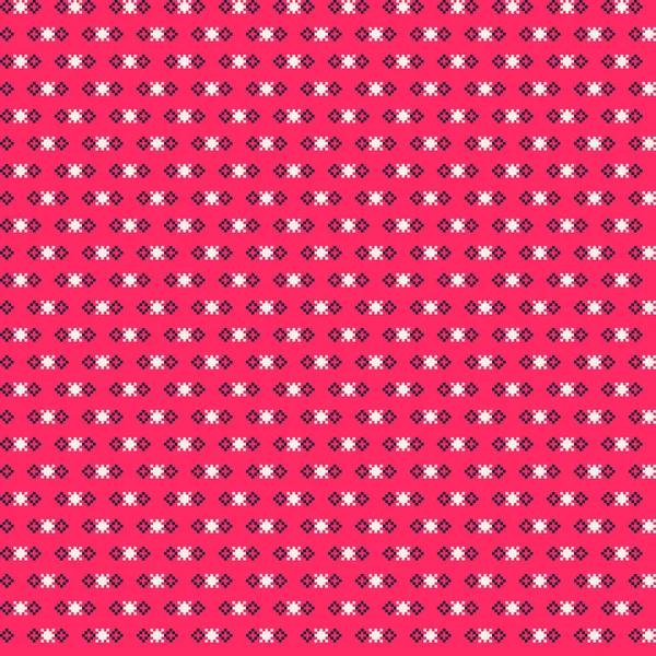 Cute pixelated pattern with simple geometric shapes. Useful for textile ...