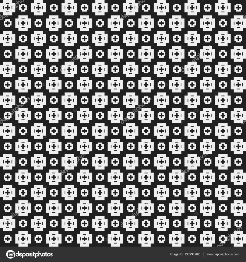 Strict pixelated seamless pattern in corporate style. Useful for web ...