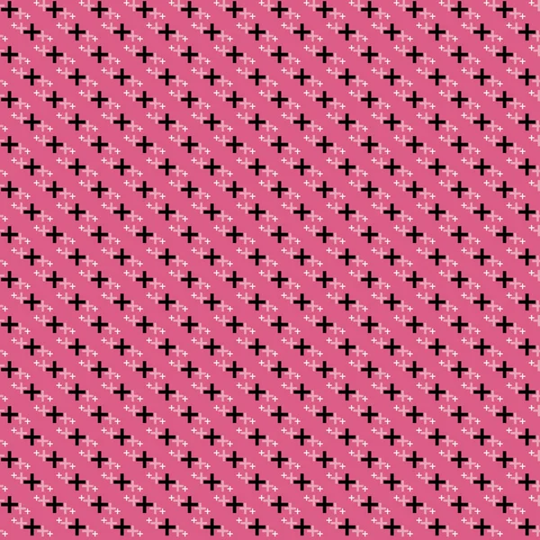Cute pixelated pattern with simple geometric shapes. Useful for textile ...
