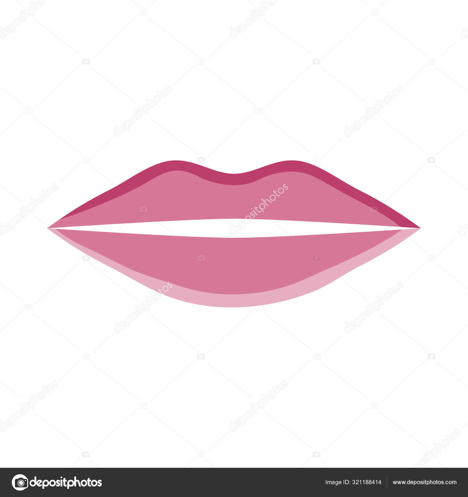 Sexy Female Lips Pop Art Style Stock Vector By ©stockgiu 321188414