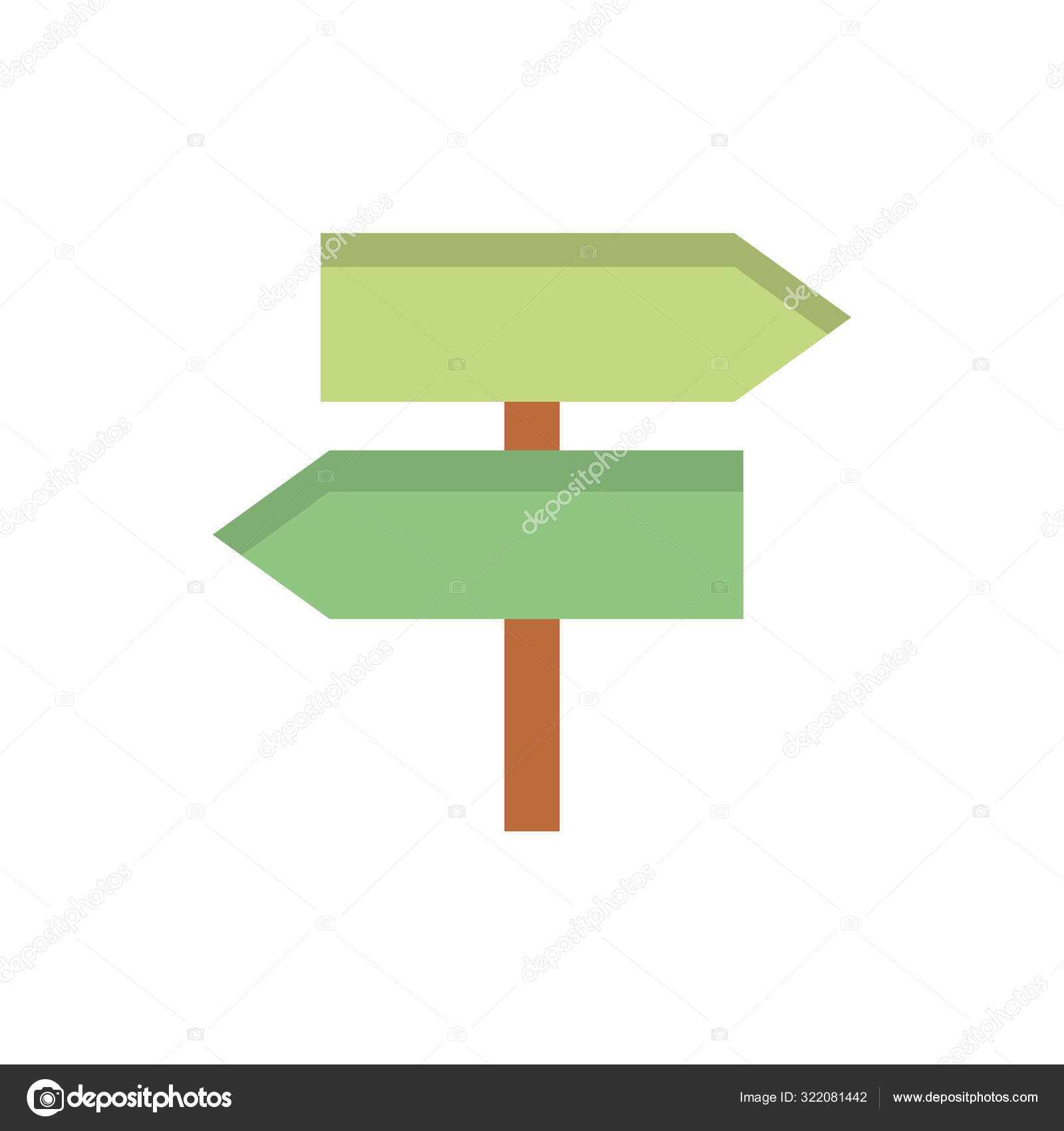 Sign arrow direction gps map and navigation Stock Vector by ©stockgiu ...