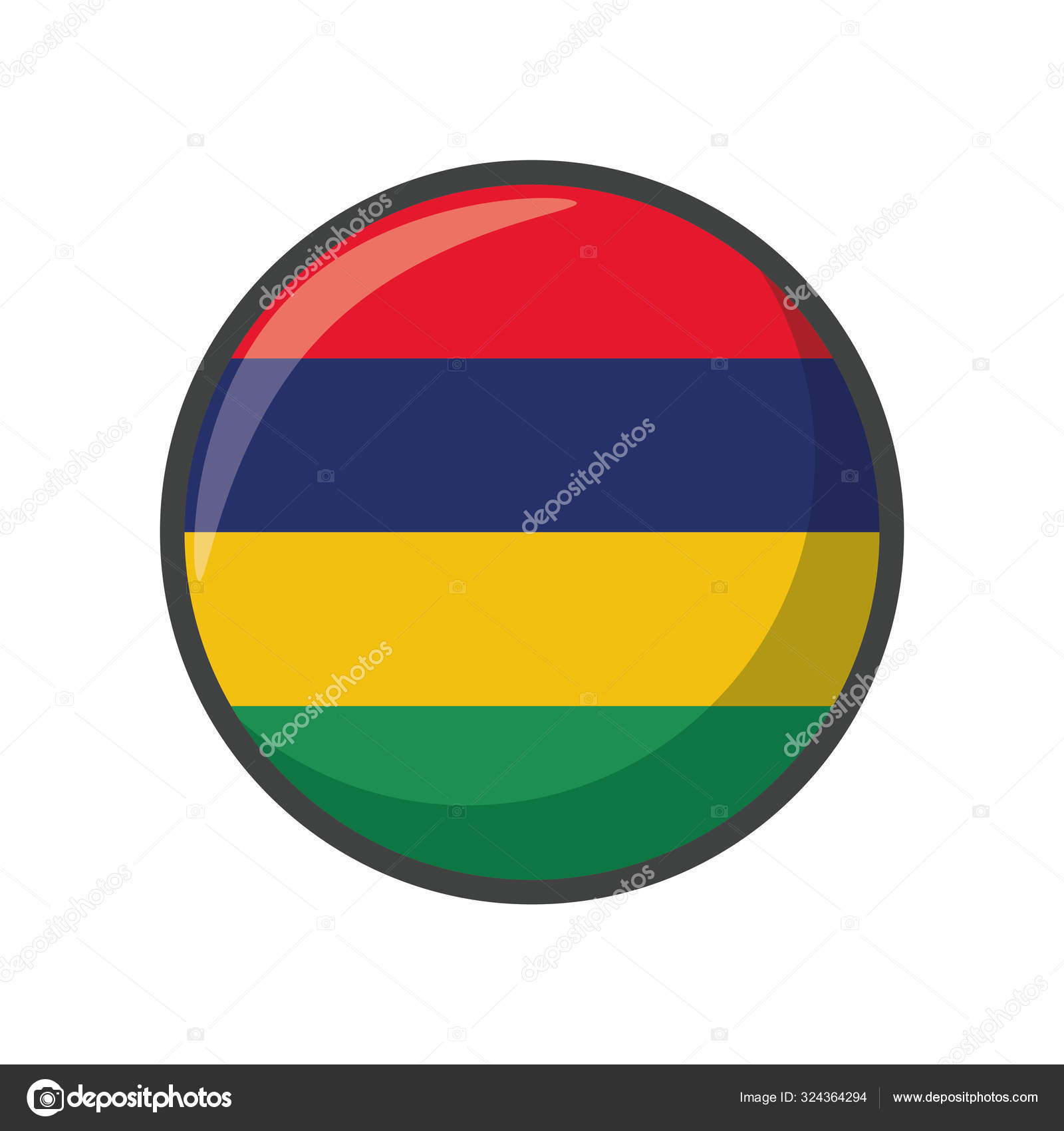 Isolated mauritius flag icon block design Stock Vector by ©stockgiu ... Isolated mauritius flag icon block design Stock Vector by ©stockgiu ...