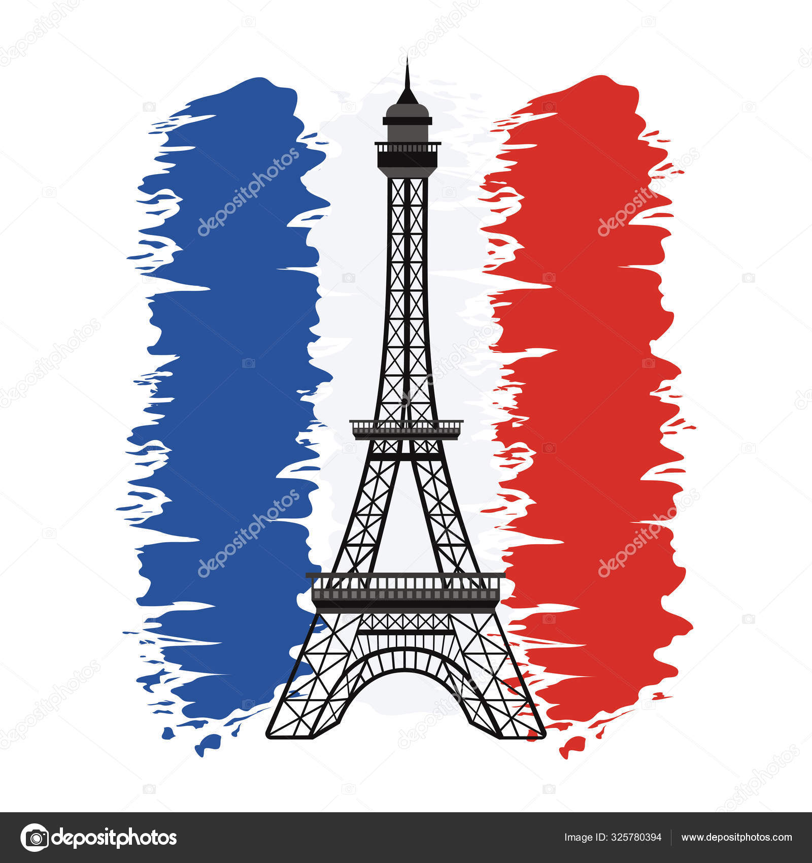 French Clip Art Eiffel Tower
