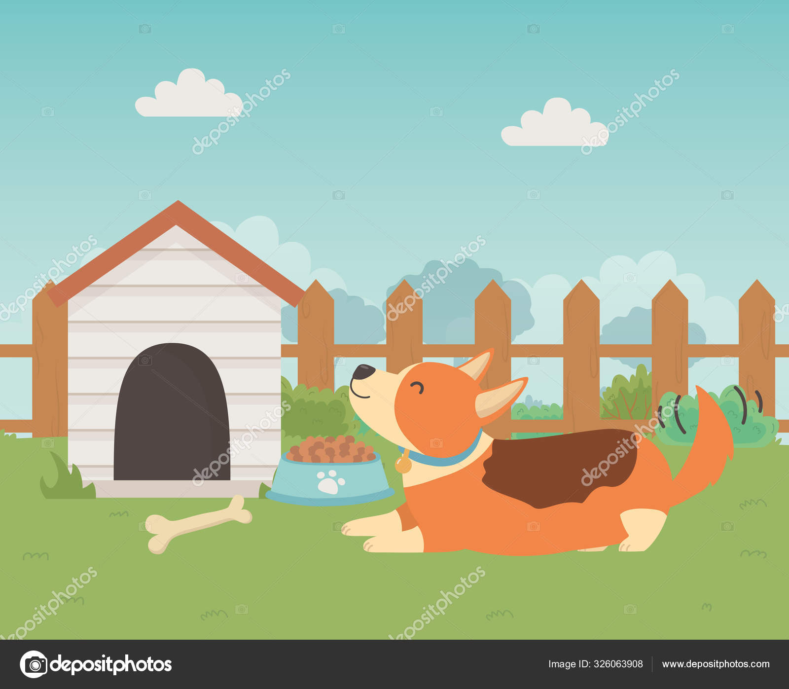 Dog cartoon design vector illustrator Stock Vector Image by ©stockgiu ...