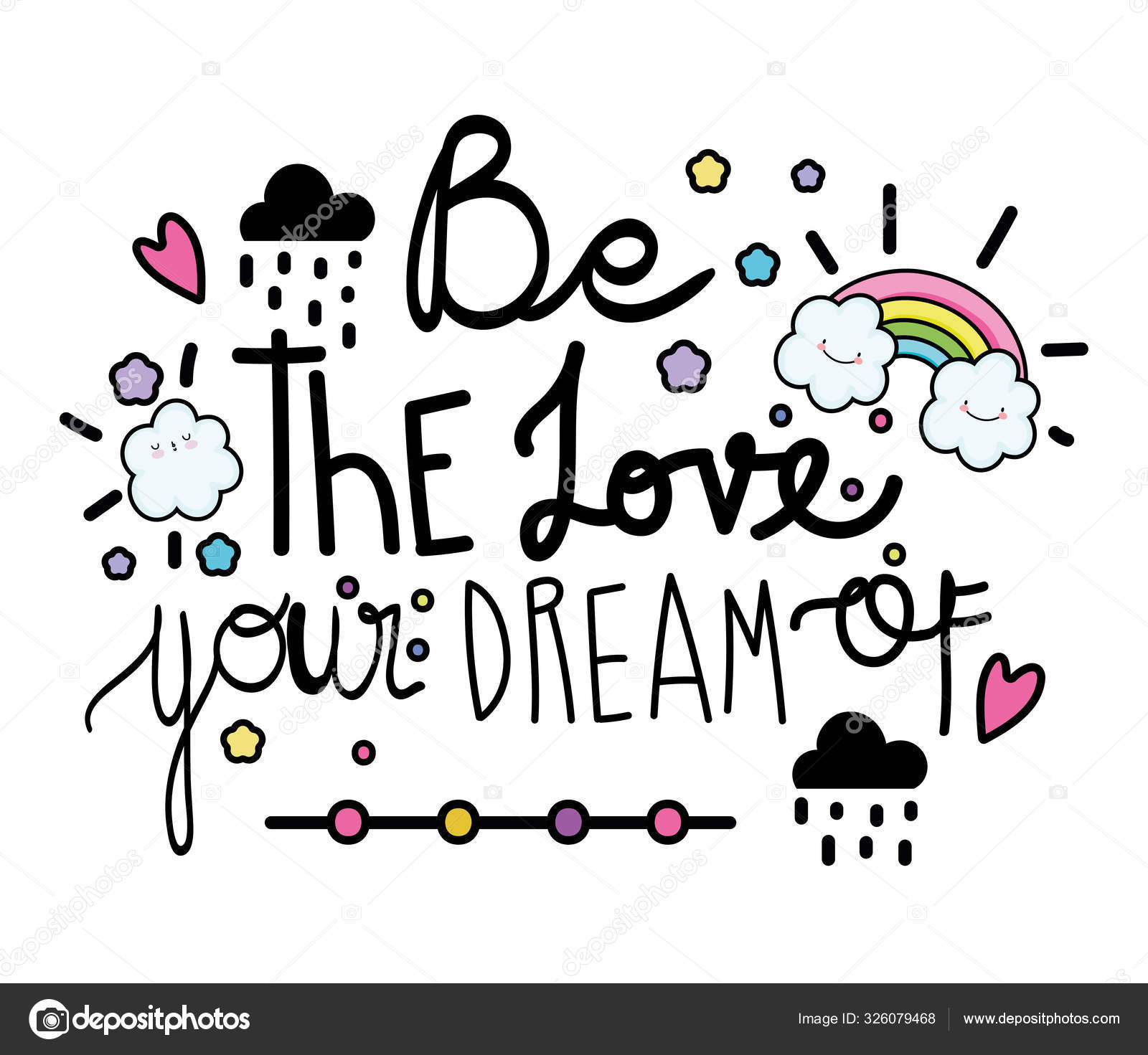 Handwritten messages white background design Stock Vector Image by ...