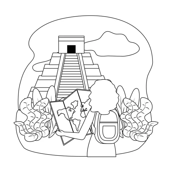 ᐈ Aztec pyramid design stock images, Royalty Free kukulkan vectors ...