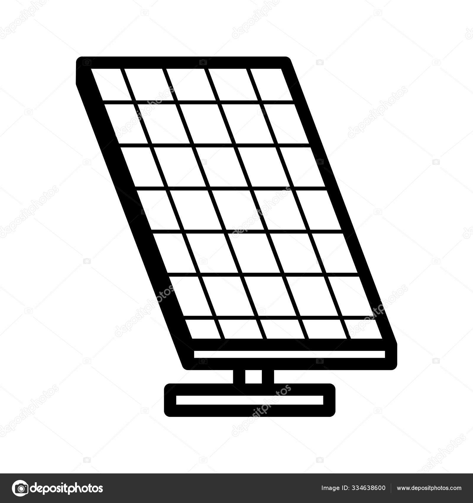 Energy solar panel sustainable ecology environment icon Stock Vector by ...