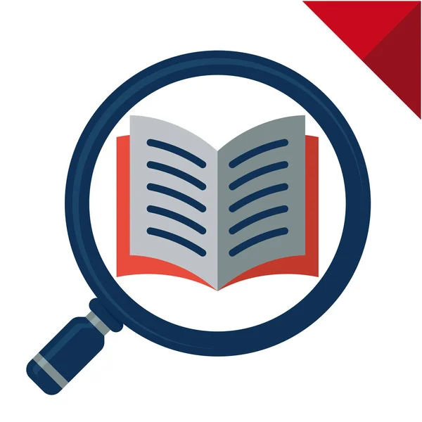 Book review logo Vector Art Stock Images | Depositphotos