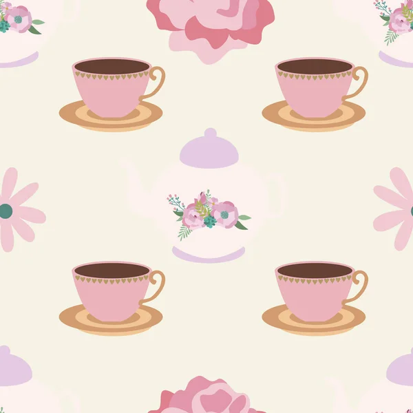 100,000 Tea party background Vector Images | Depositphotos