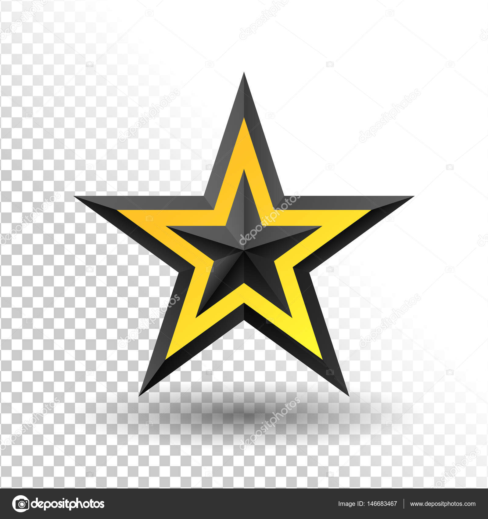 Icono De Estrella Negra Estrella Negra, Iconos De Estrellas, Archivo: