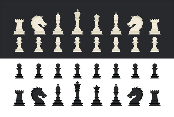 Chess pieces icons Stock Vector Image by ©Hierarch #146687267