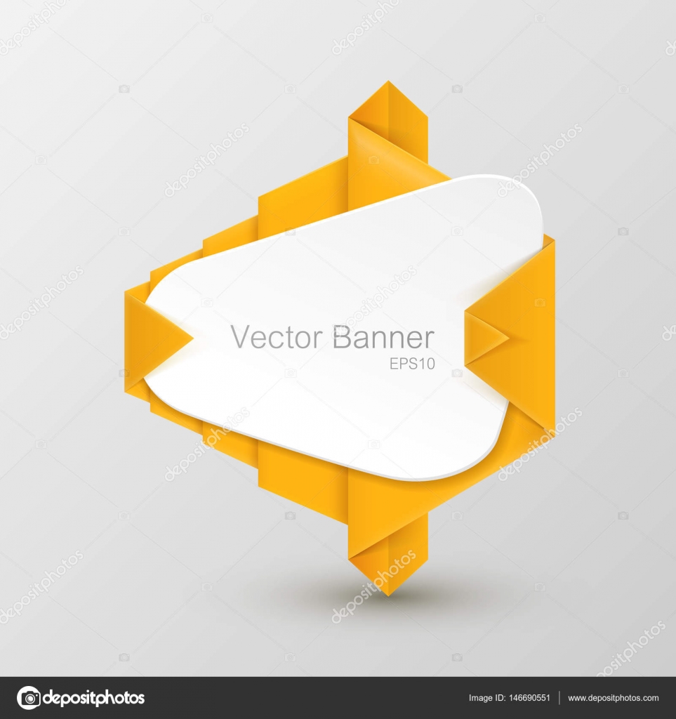 White blank banner Stock Vector Image by ©Hierarch #146690551
