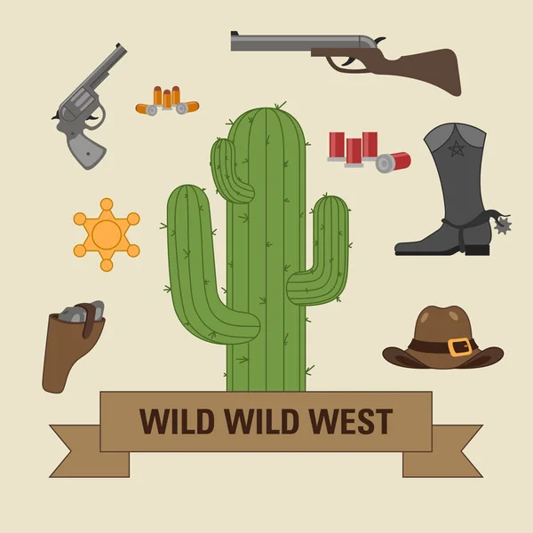 Western Cactus Clip Art