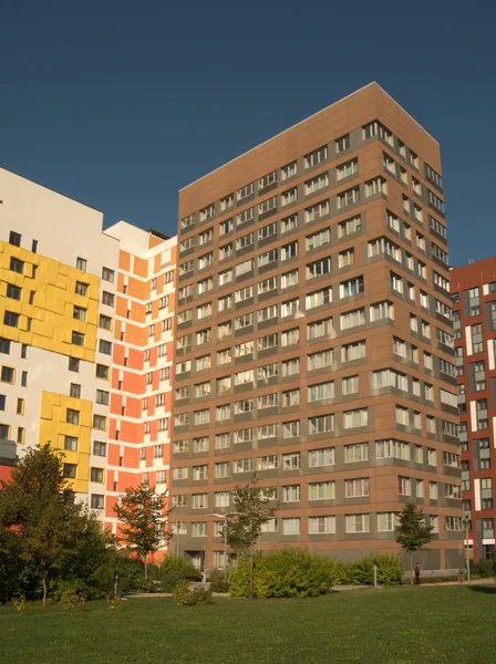 modern low rise apartment complex - Stock Image - Everypixel