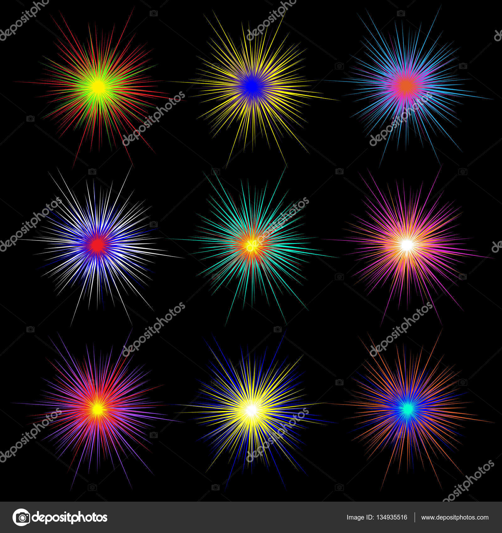 Bright flash image. Stock Vector Image by ©gray1311 #134935516