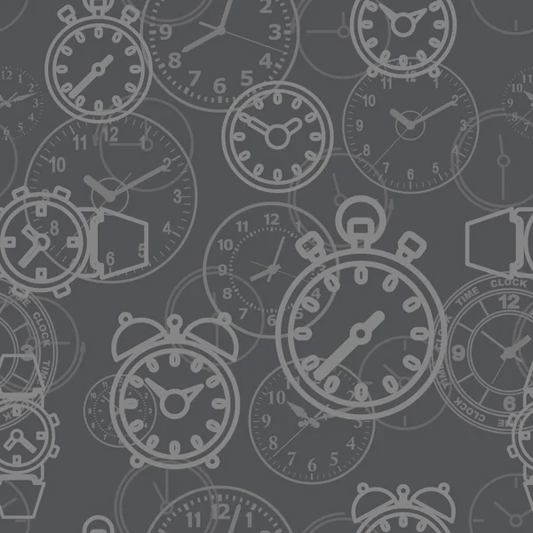 Vintage Clocks Pattern — Stock Vector © LanaN. #39369275