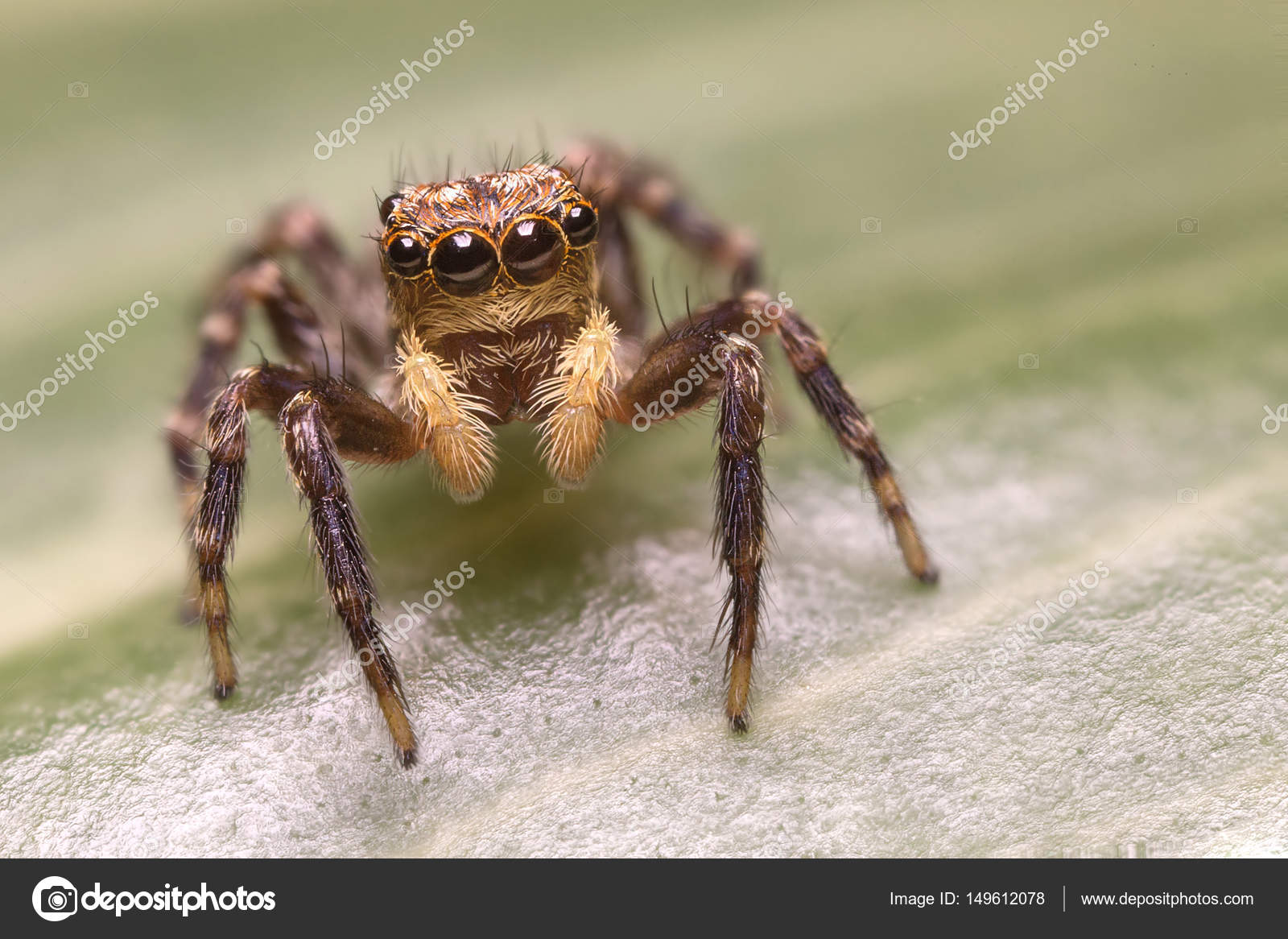 Salticidae - Jumping spider — Stock Photo © Macrolife #149612078
