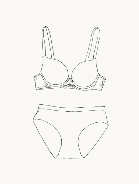 Set Of 4 Bras Stock Vector Image By ©nastyaaroma2011 67989105