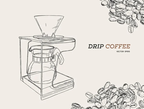 344 Pour over coffee Vector Images | Depositphotos