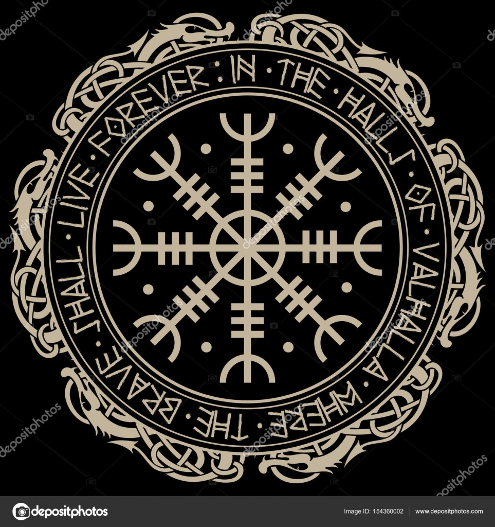 Viking Shield Vector