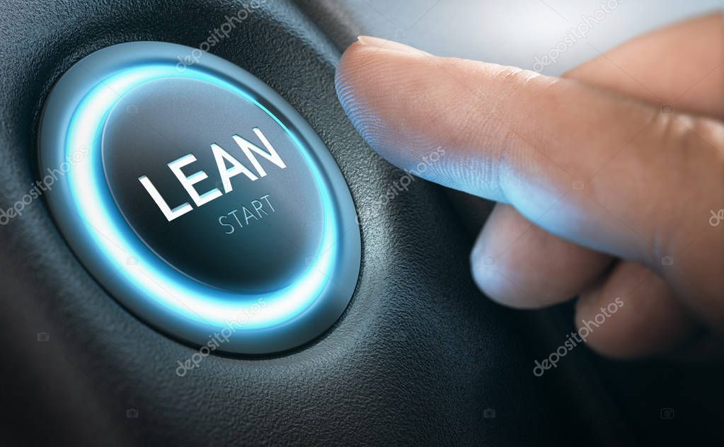 Lean Transformation and Management Concept — Stock Photo © Olivier26 ...
