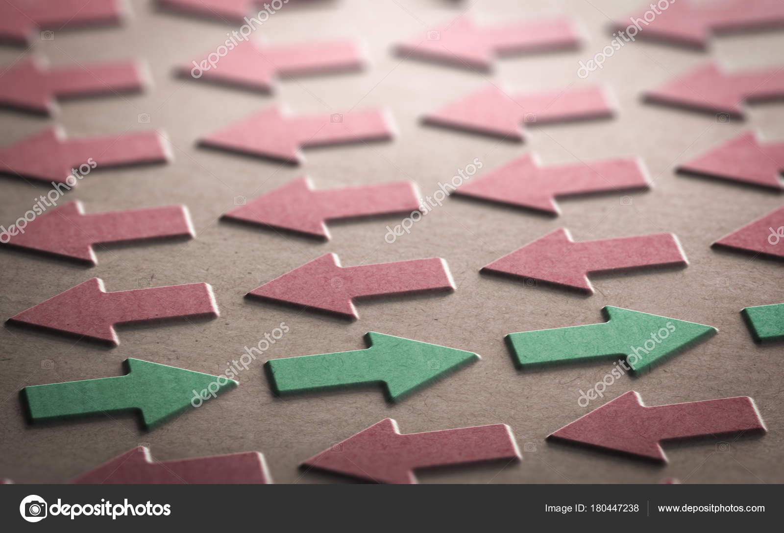 Inverted Trend, Opposite Movement Stock Photo by ©Olivier26 180447238