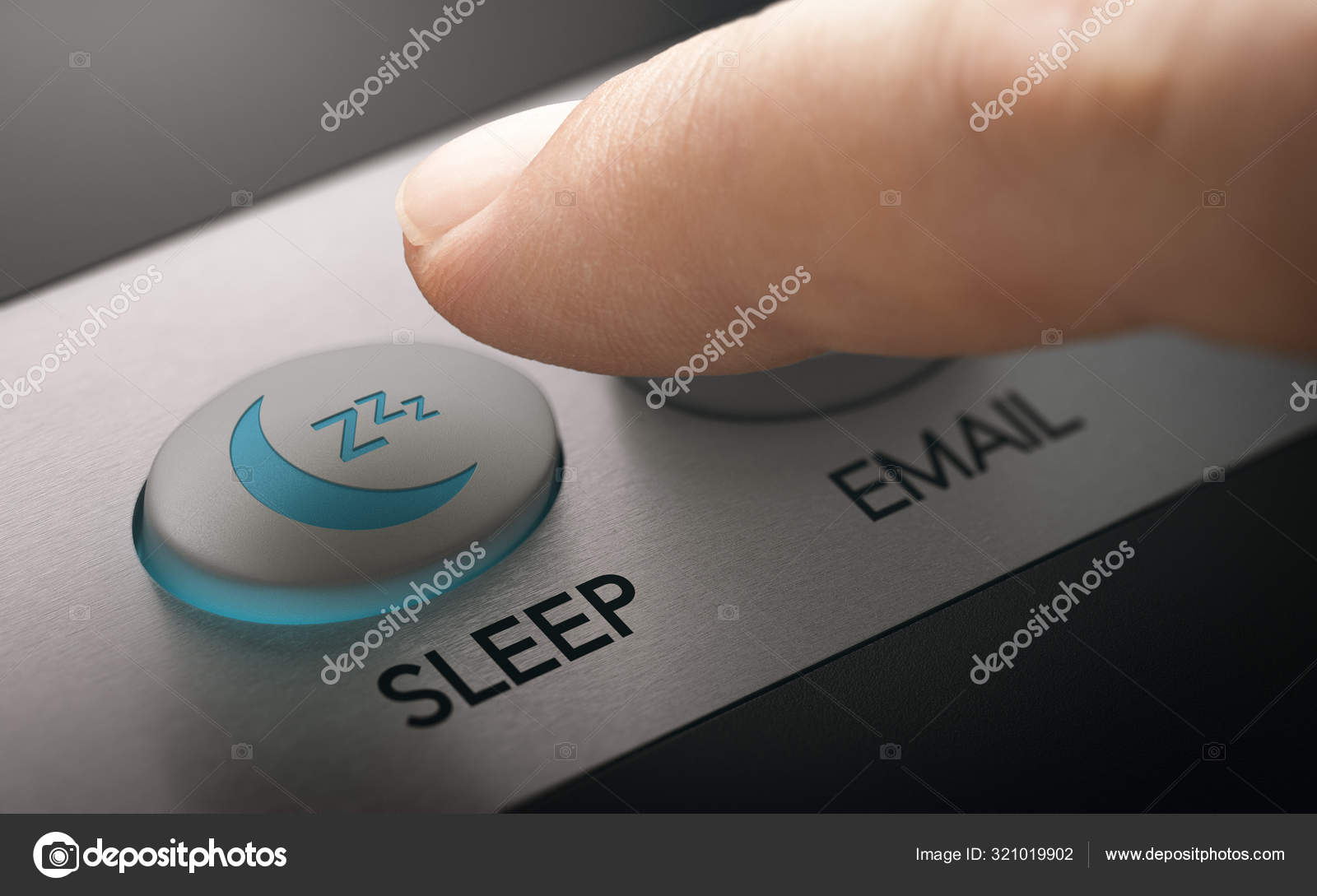 Switch Computer To Sleep Mode Stock Photo by ©Olivier26 321019902