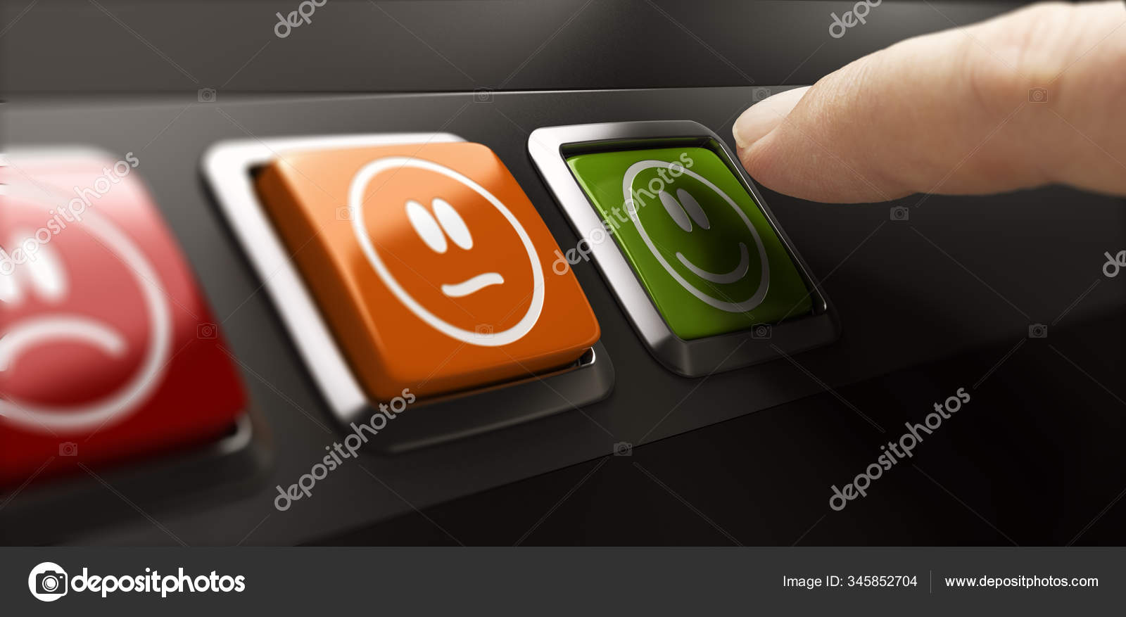 Service Quality Management, Customer Satisfaction Concept. Stock Photo ...