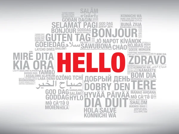 Welcome many languages Vector Art Stock Images | Depositphotos