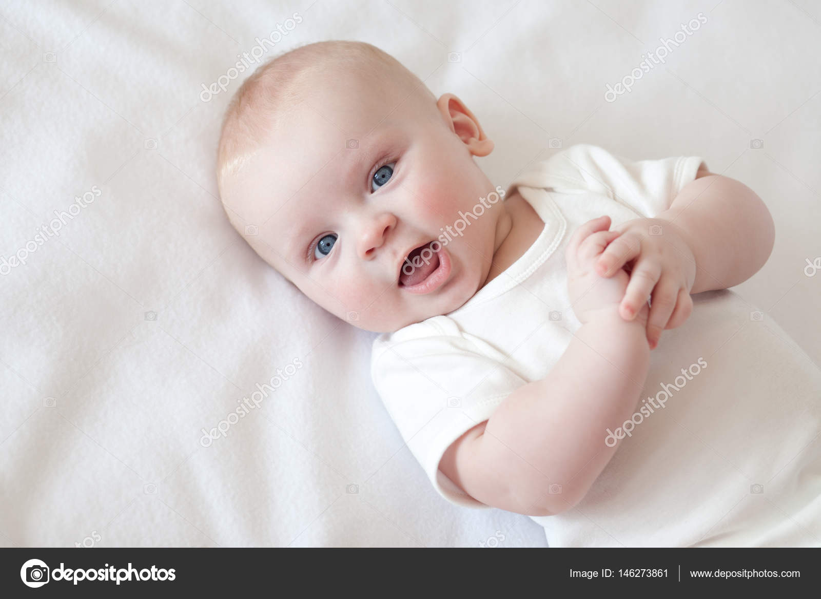 Cute Baby Face Smiling