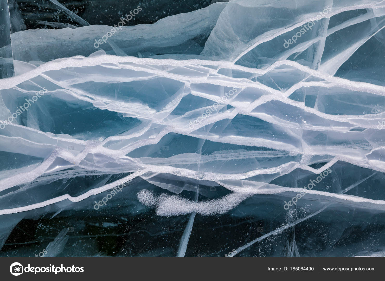 Ice texture closeup background. Stock Photo by ©sbelov 185064490