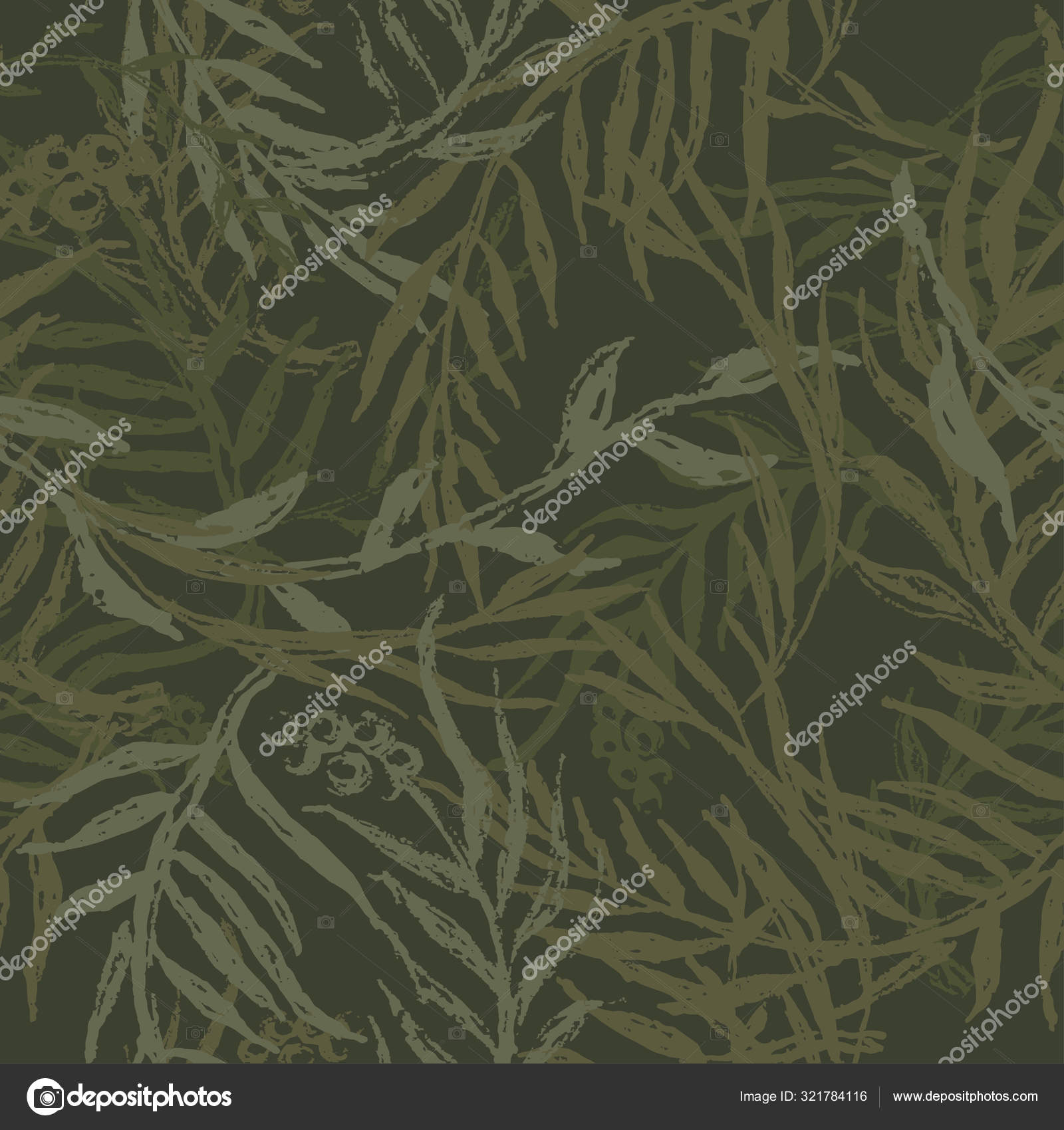Camo Leaf Texture