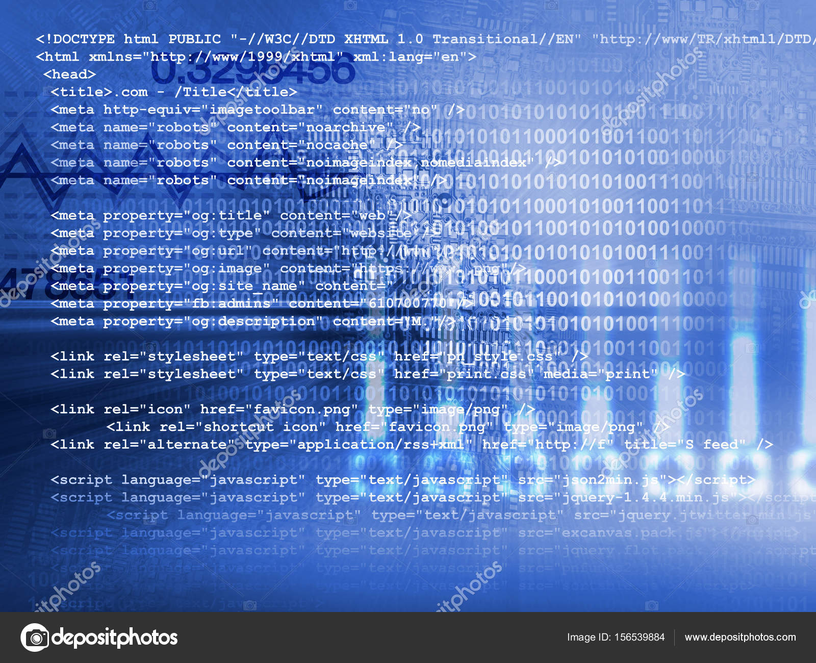 Source code technology background Stock Photo by ©semisatch 156539884
