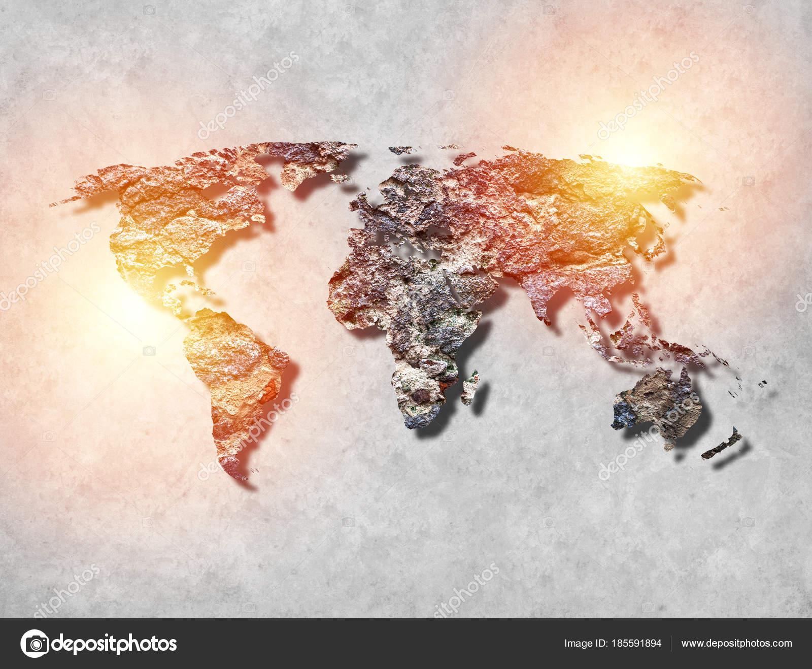 Abstract World Map background with texture — Stock Photo © semisatch ...