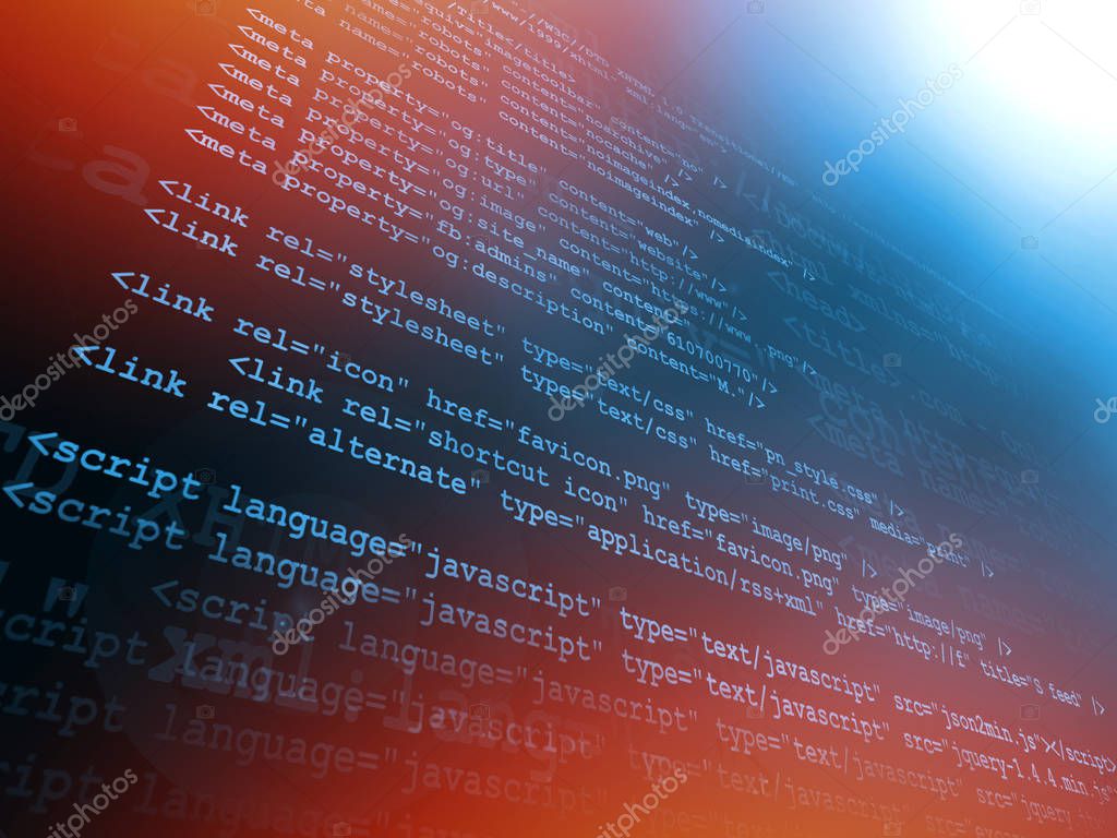 Concepto de programación de código fuente 2024