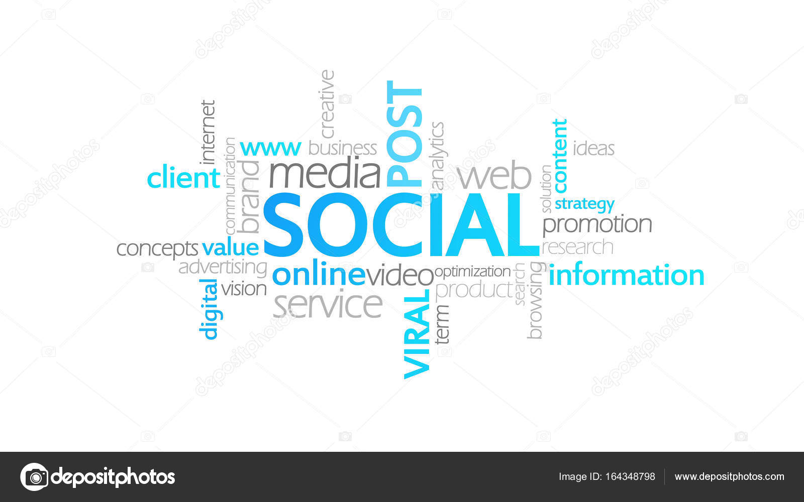 Social, Typography Animation — Stock Photo © mustang.marshal@gmail.com ...