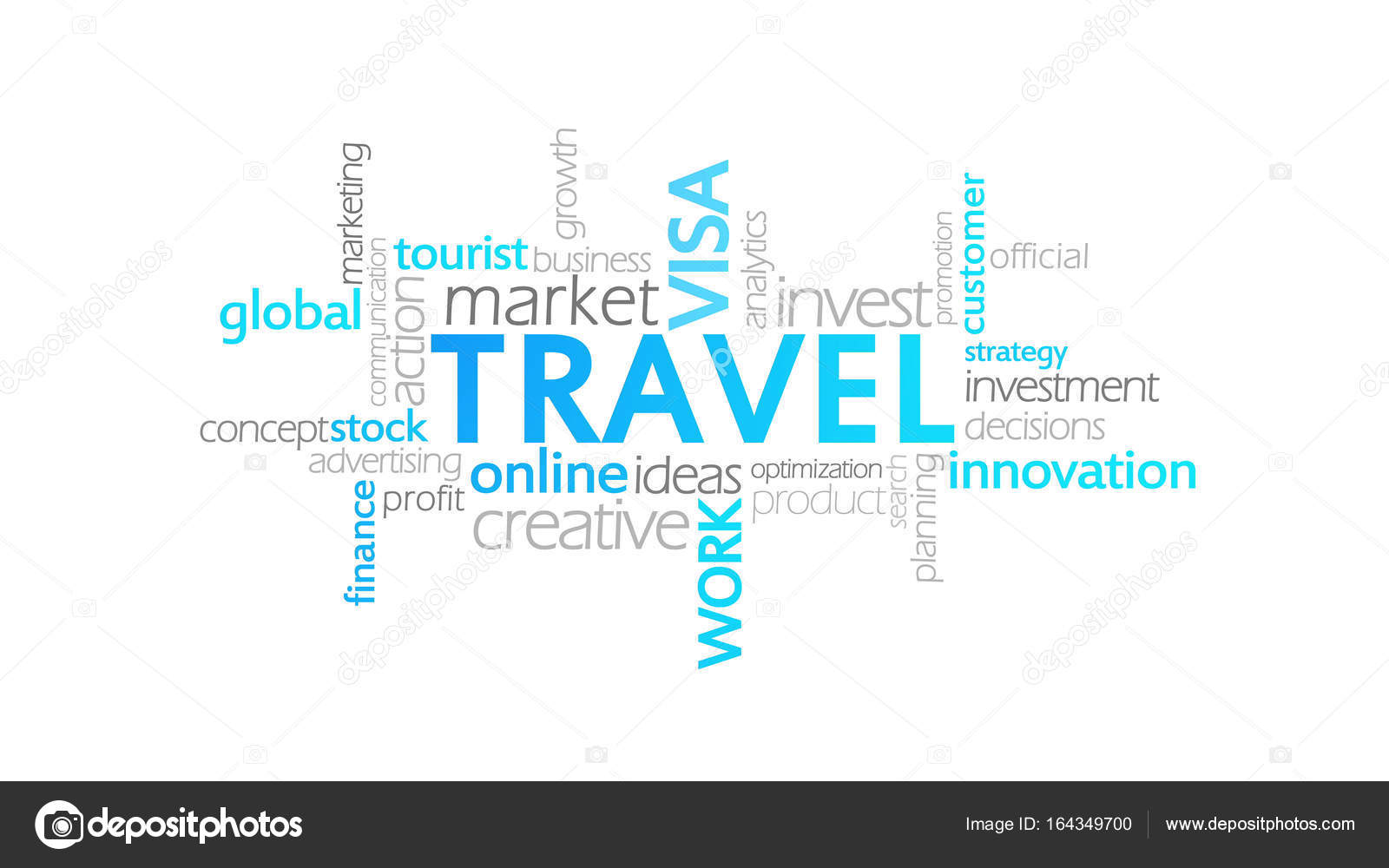 Travel, Typography Animation — Stock Photo © mustang.marshal@gmail.com ...