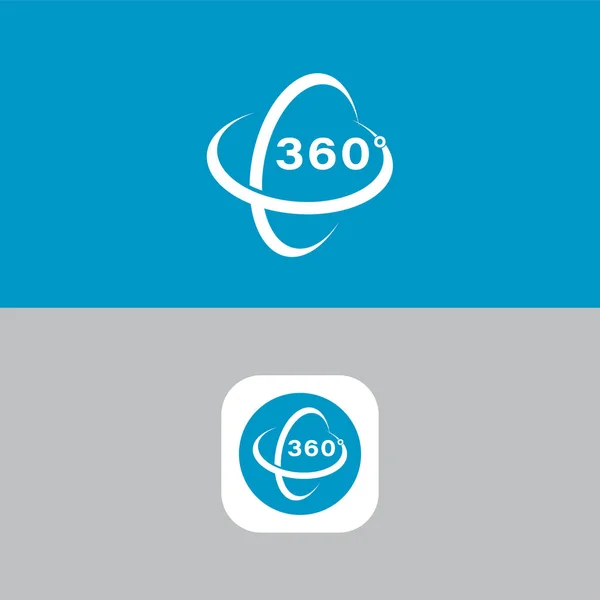 ᐈ 360 degree logo stock icon, Royalty Free 360 logo vectors | download ...