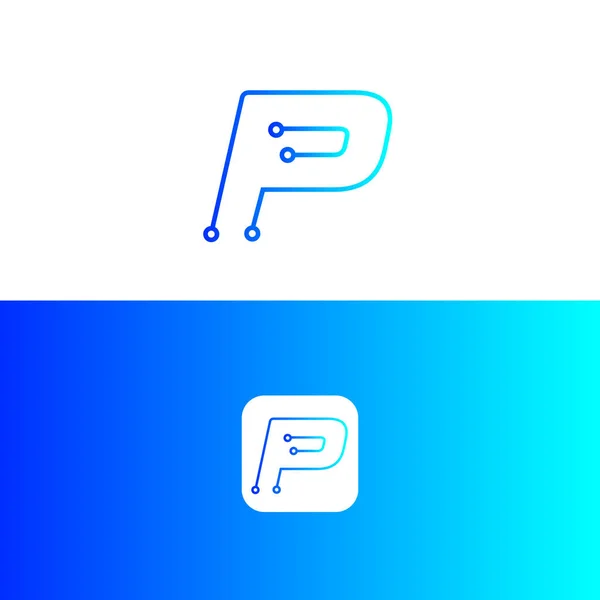 P logo design Stock-Vektorbilder | Depositphotos