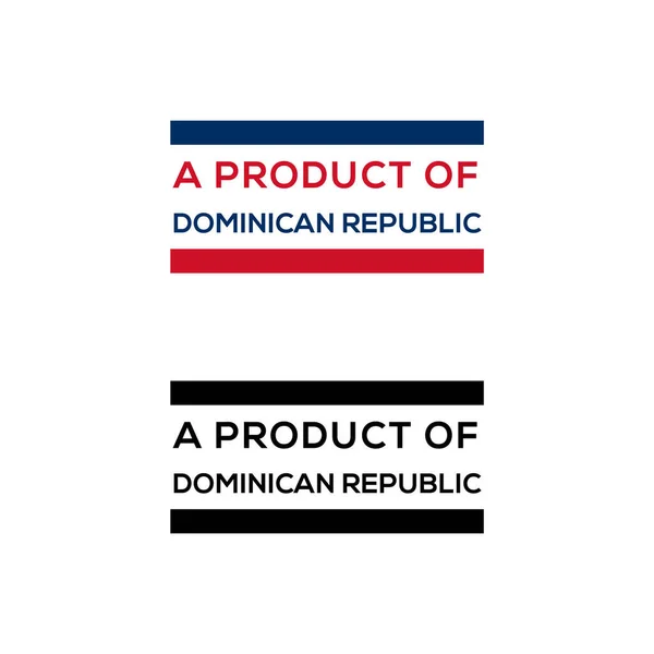 Dominican republic logo imágenes de stock de arte vectorial | Depositphotos