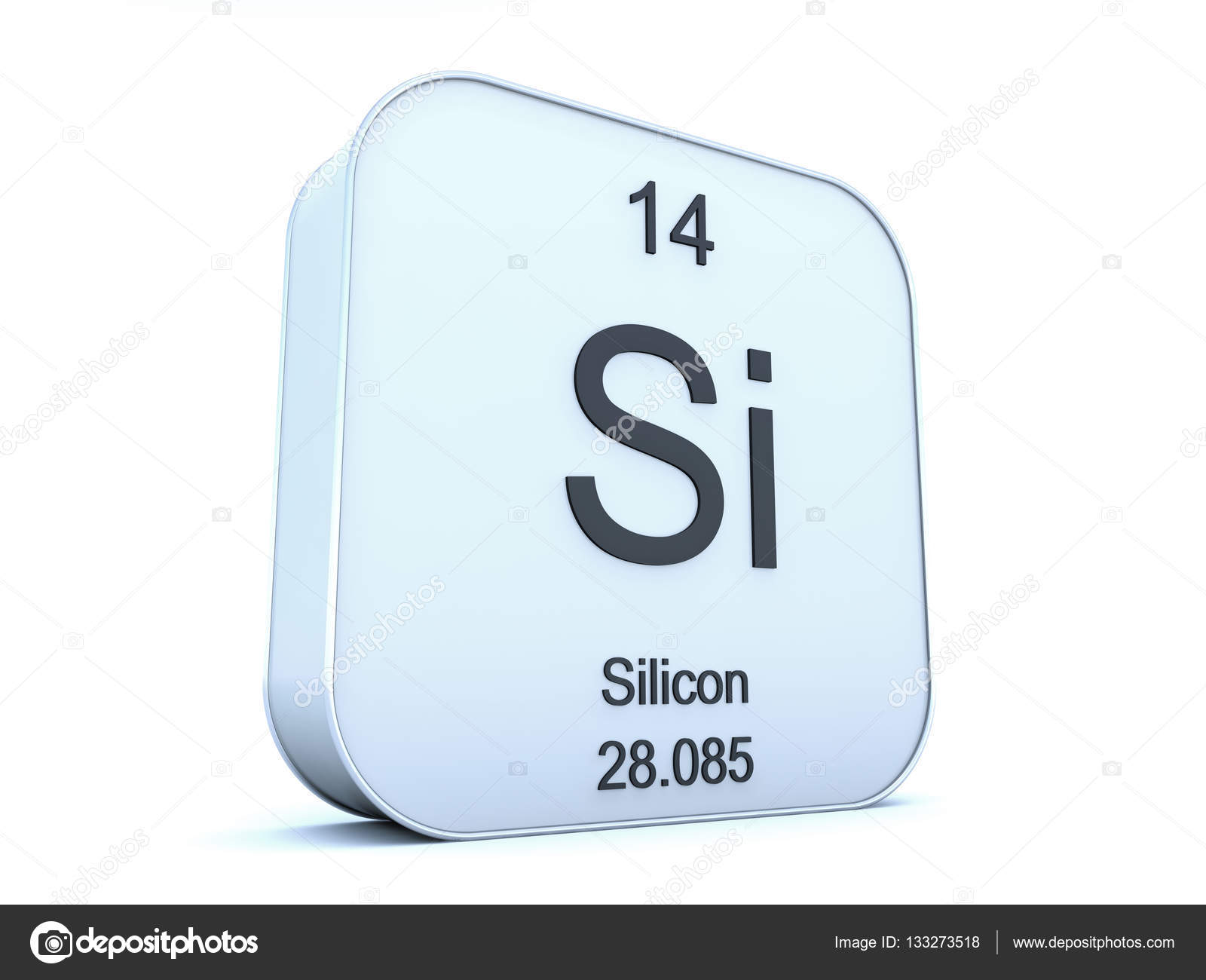 Silicon Periodic Table Square