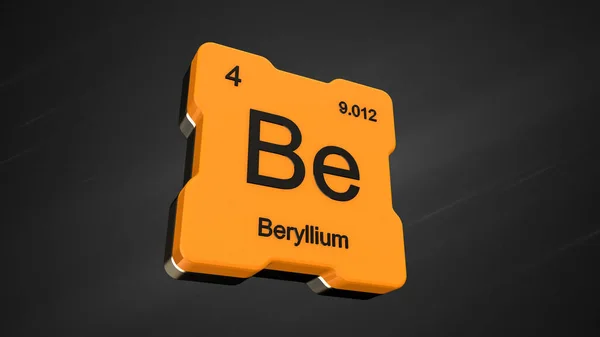 Beryllium Model School Project 3d