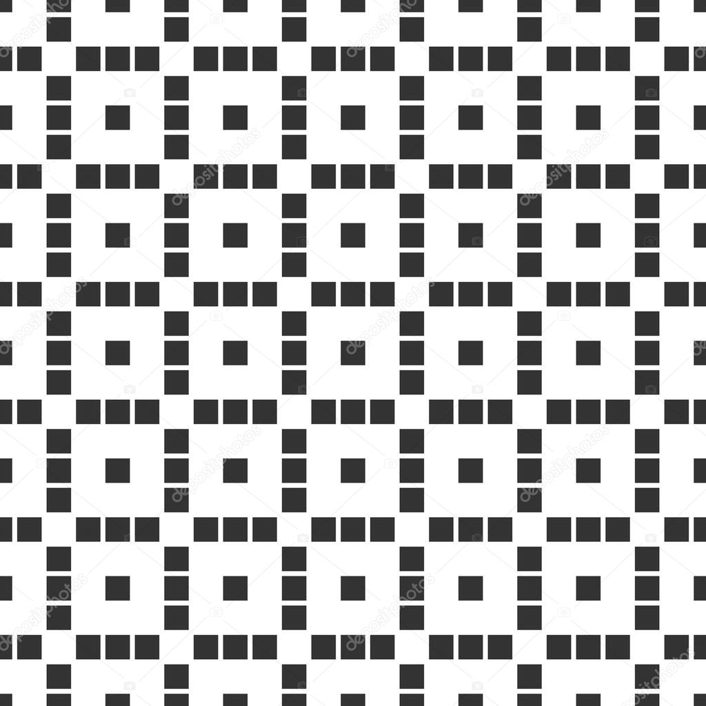 Monochrome pattern with structure of squares Stock Vector by ©vectorguy ...