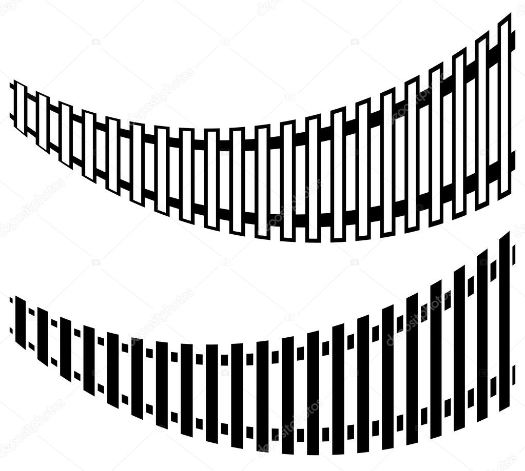 Railway, subway, tram tracks Stock Vector Image by ©vectorguy #126894784