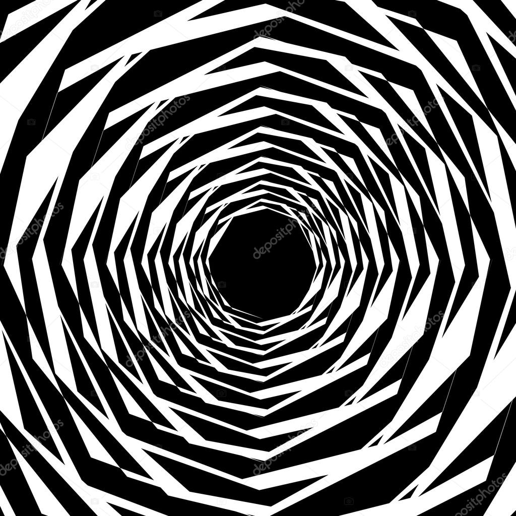 Concentric geometric hexagons pattern — Stock Vector © vectorguy #126895746